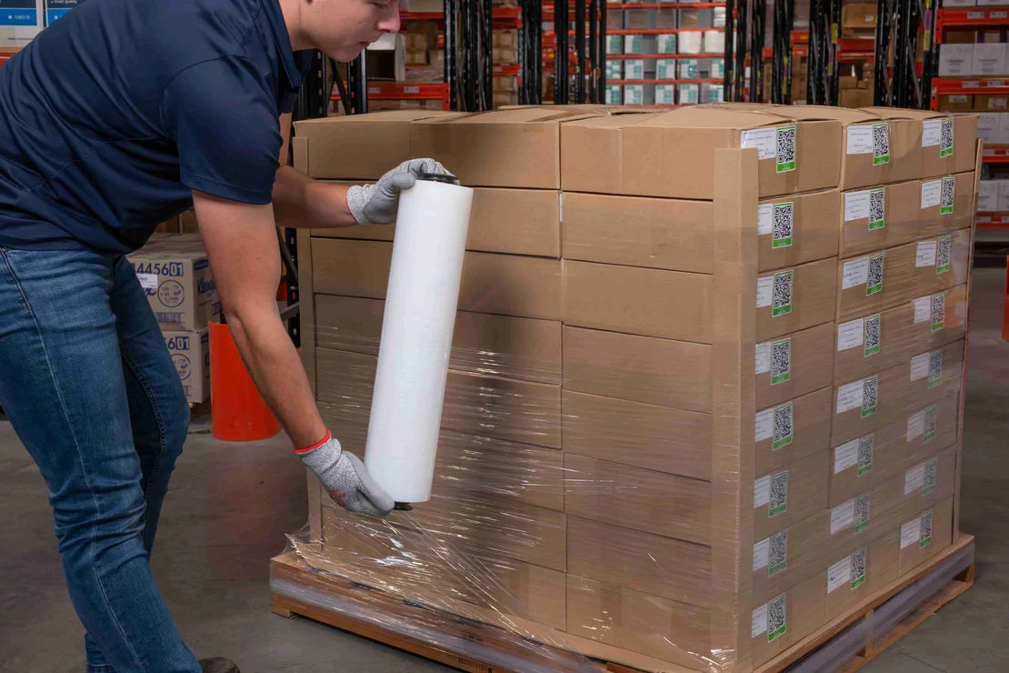 How to Properly Use Stretch Wrap for Securing Loads – Coroflex